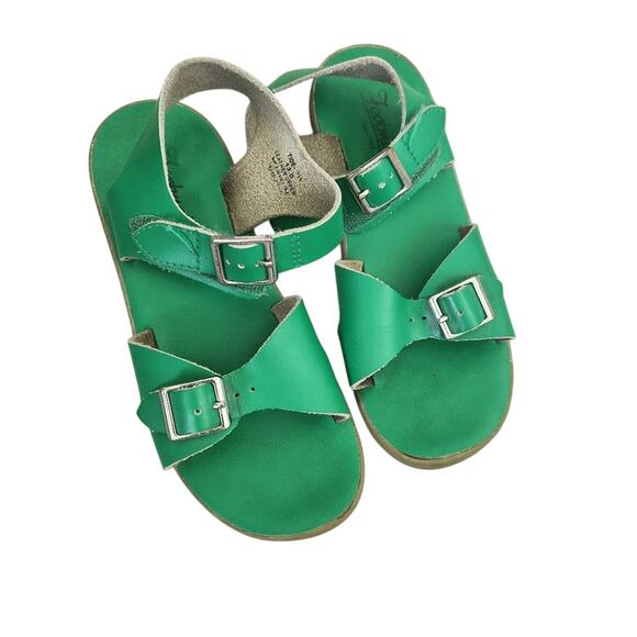 FootMates | Shoes | 3 Footmates Vibrant Green Kids Sandals | Poshmark